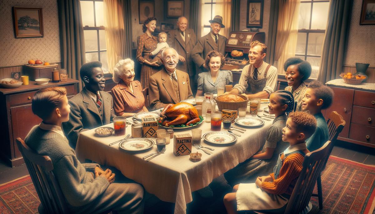 1940s Thanksgiving Evolution – Go 40s!